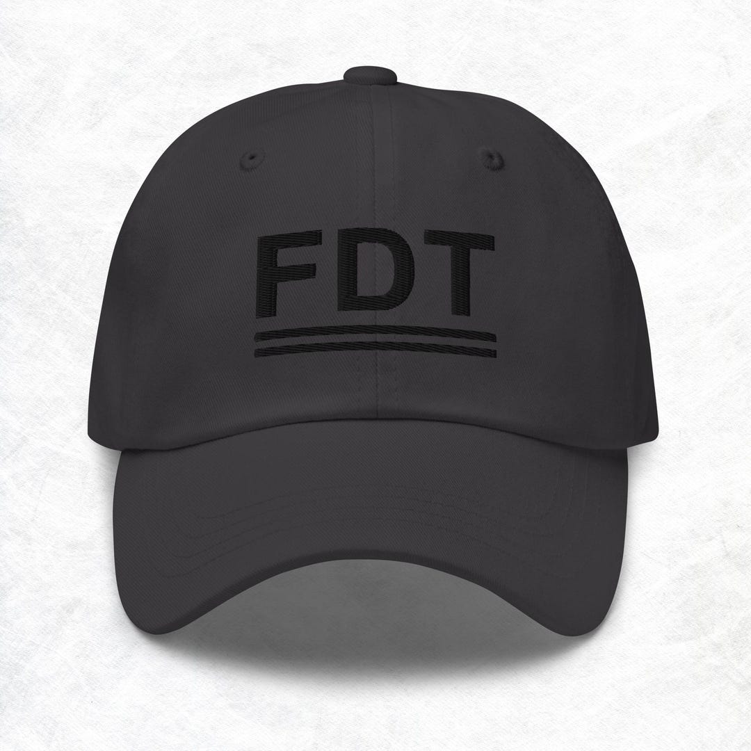 Anti Trump Embroidered Hat: FDT Hidden Message Cap - Etsy