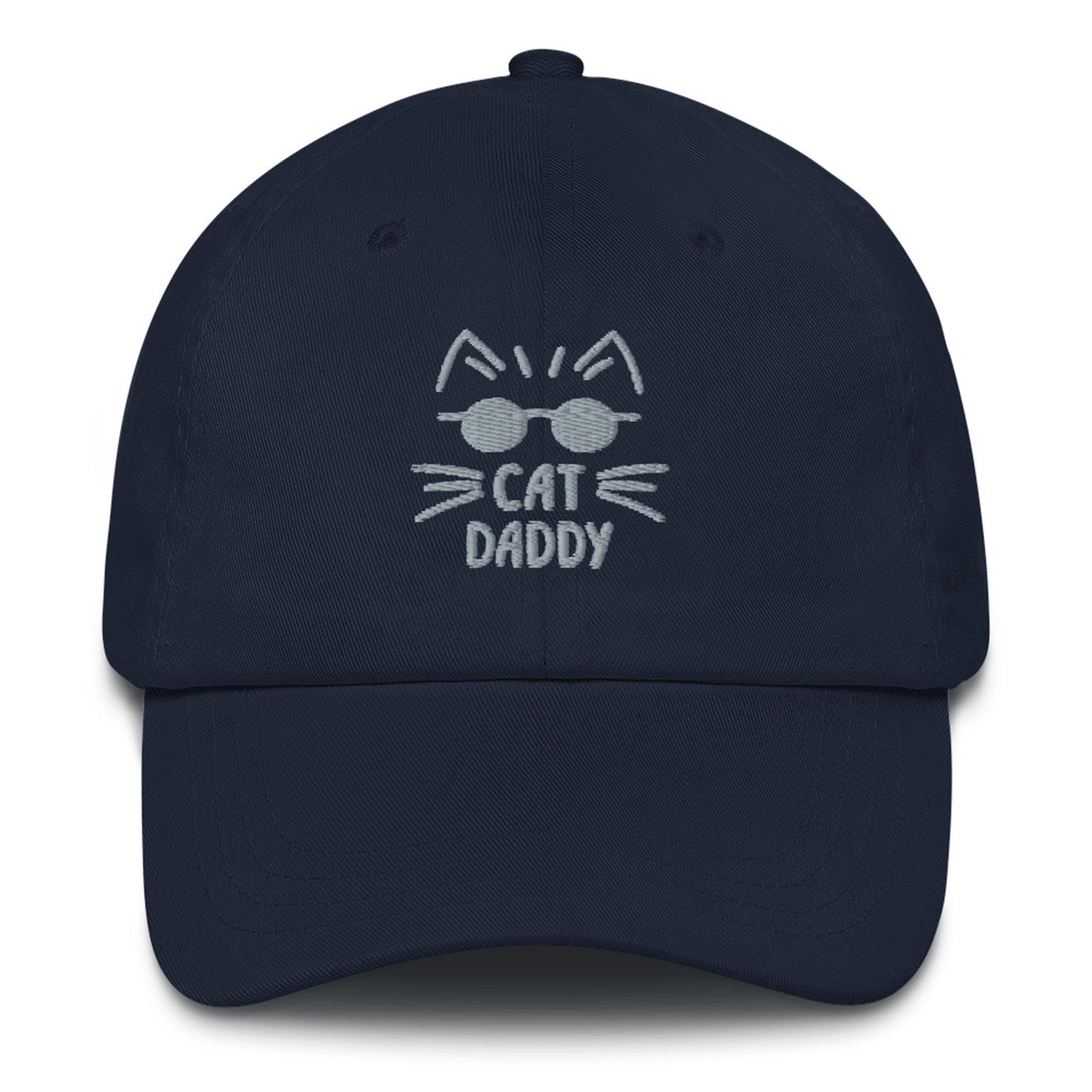 Cat Daddy Hat, Cat Dad Gift, Cat Face Hat, Cat Owner Gift, Kitty Face ...