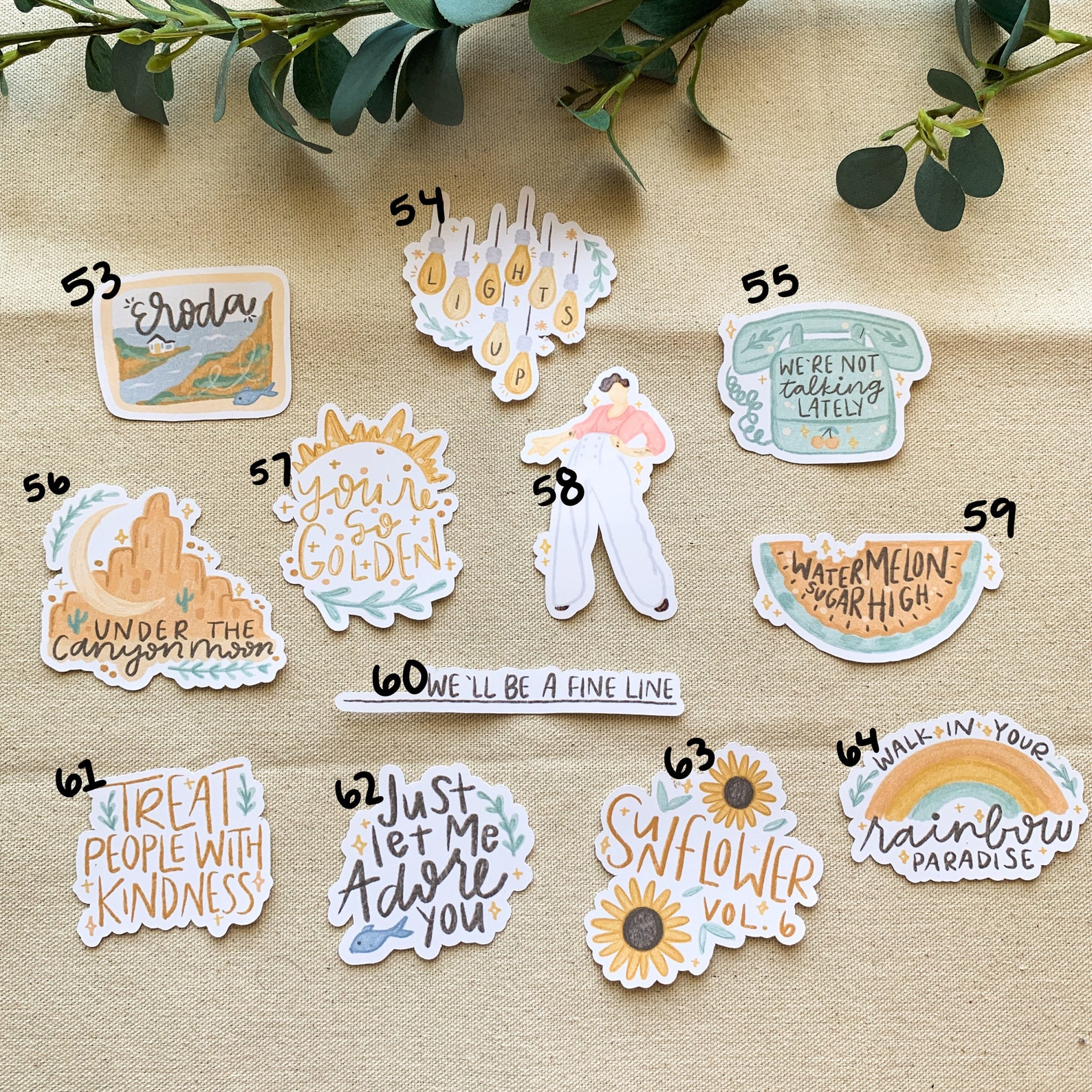 Mix & Match Create Your Own Sticker Pack 10 Stickers - Etsy