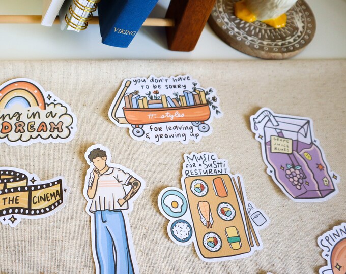 Harry's House Harry Styles Sticker Pack - Harry's House Die Cut ...