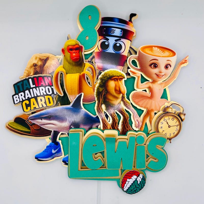 Italian Brainrot Cakes - Etsy UK