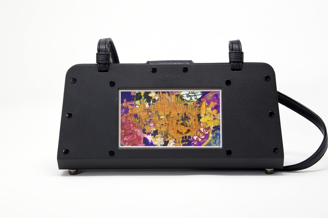 Handmade Artsy Bags, Vegan Leather, Purses With Original Painting ...