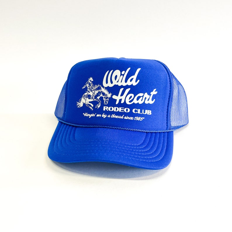 Rodeo Cowboy Trucker Hat - Etsy