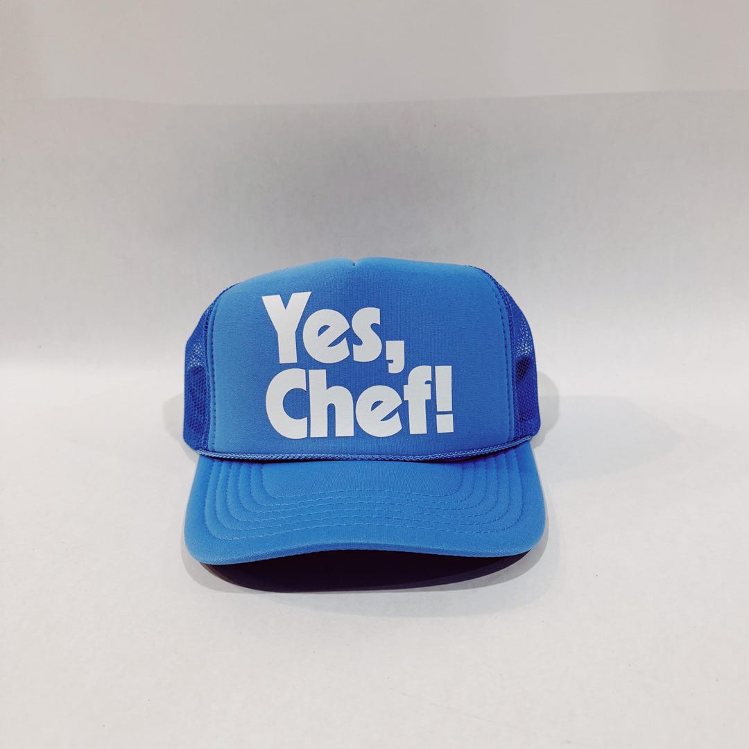 Yes Chef the Bear Trucker Hat - Etsy
