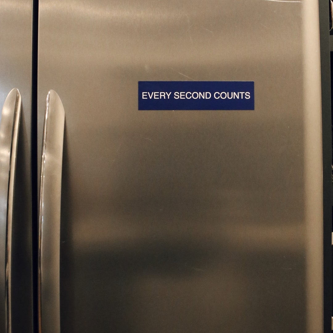 Every Second Counts the Bear Magnet - Etsy