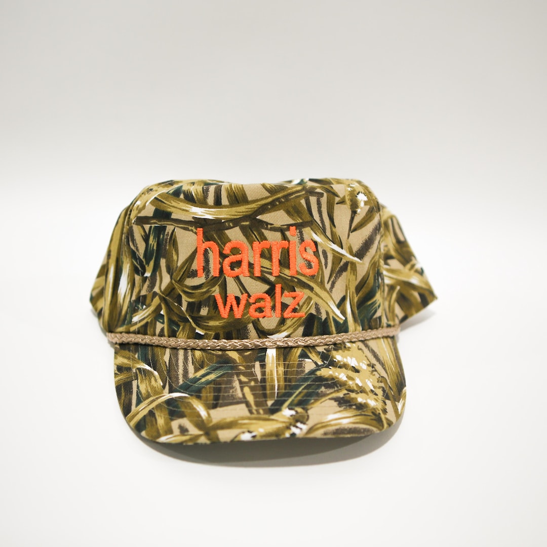 Kamala Harris Walz Camo Hat - Etsy