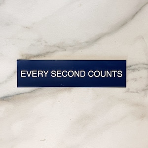 Every Second Counts the Bear Magnet - Etsy