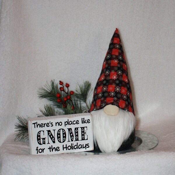 Gnome Place Like Home for the Holidays Svg - Etsy