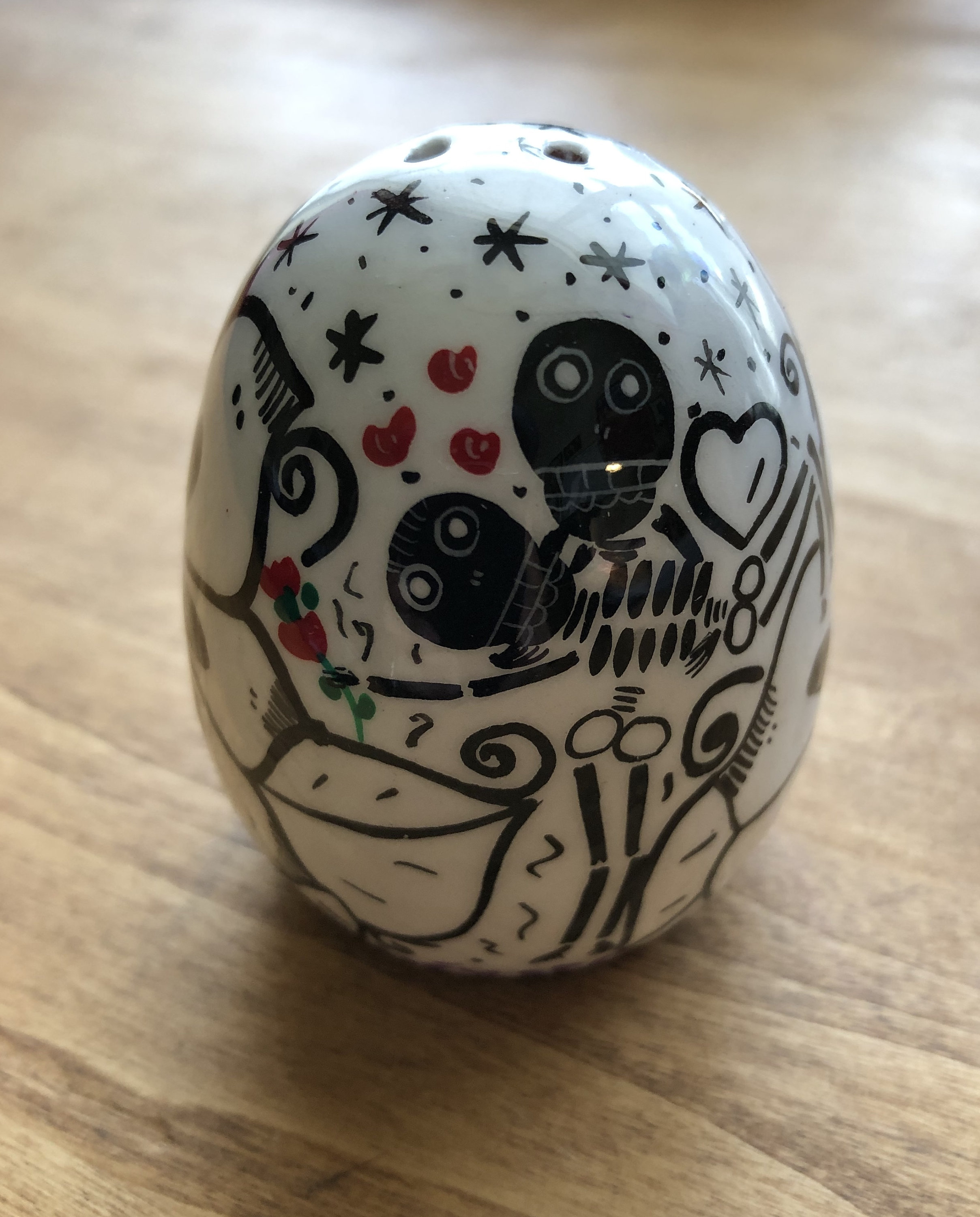 Mexican Mayan Aztec Hand Painted Salt Shaker Eternal Love - Etsy.de