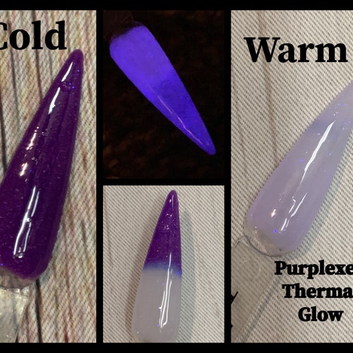 Maleficent-thermal Dip Powder Purple Thermal Dip Powder Dip - Etsy