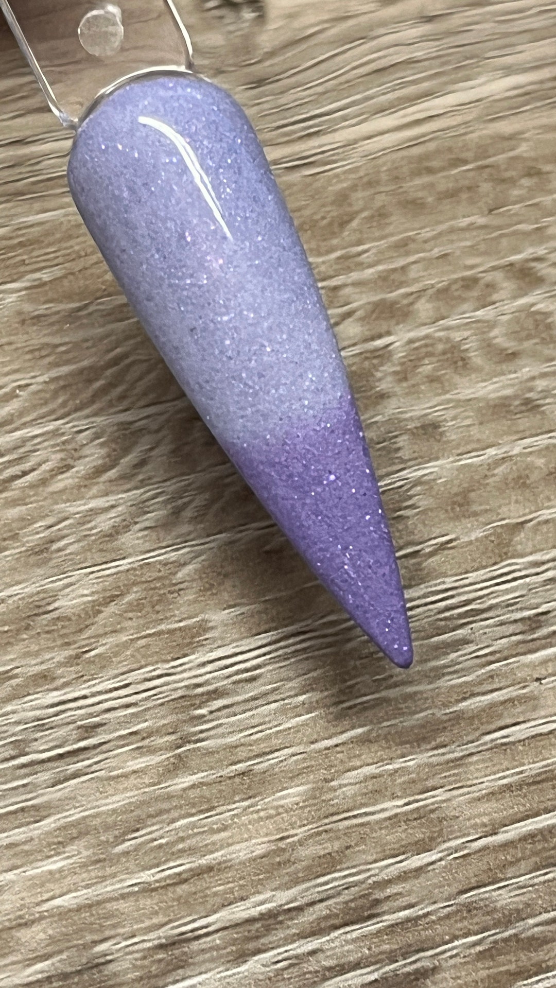Periwinkle Peek-a-boo Dip Powder, Nail Dip Powder, Nail Dipping Powder ...