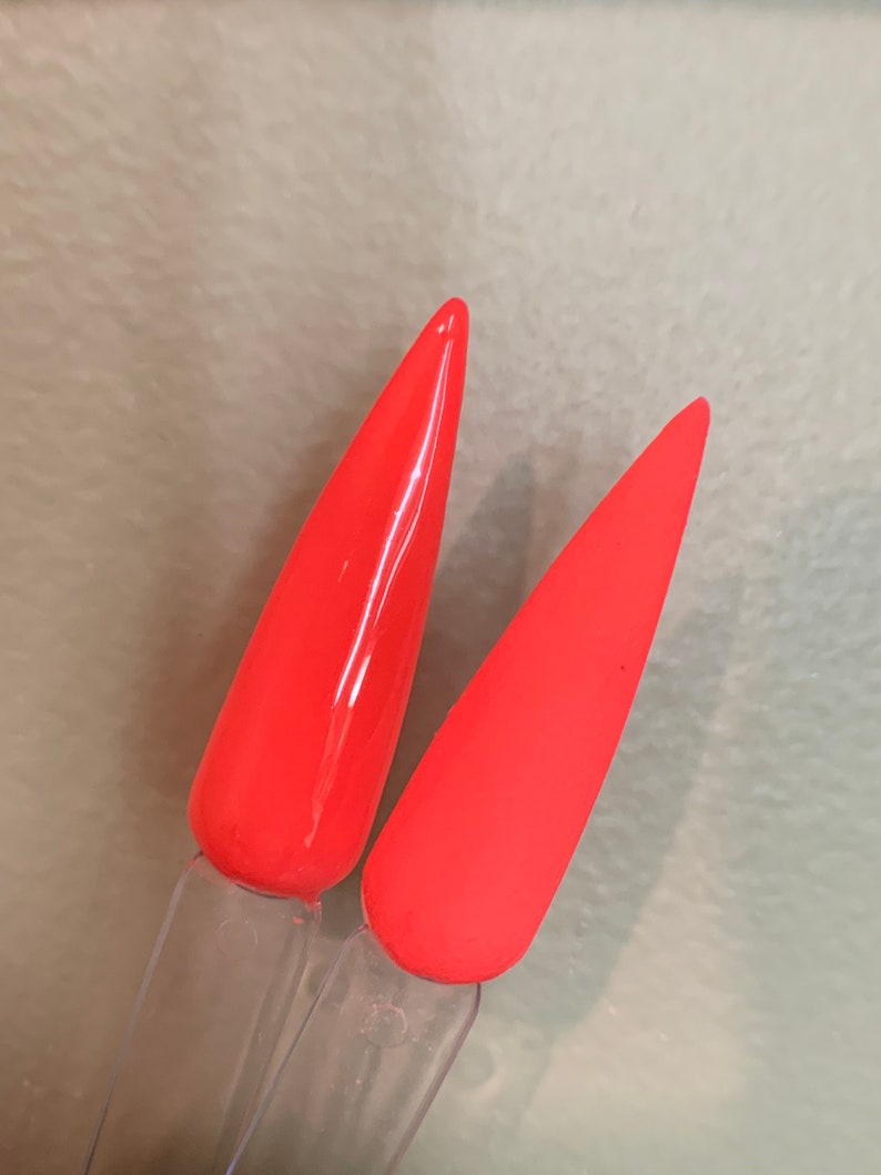 Coral Gradient Collection Dip Powder - Etsy