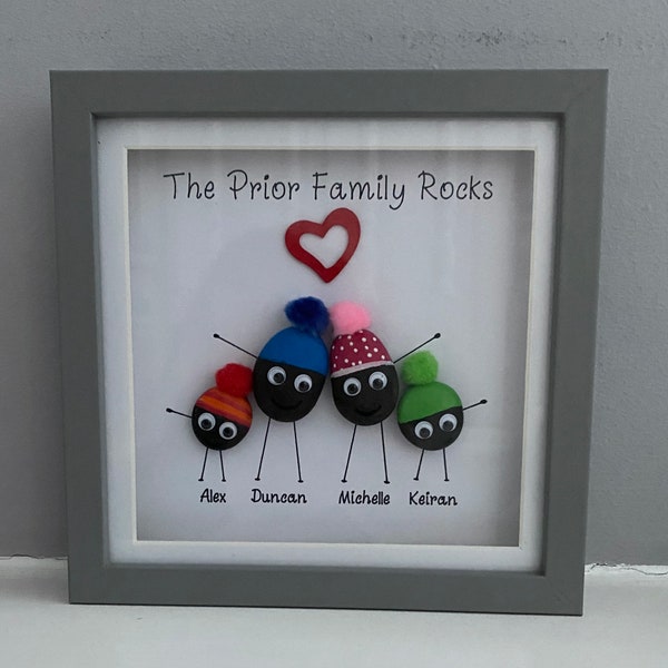 Pebble Family - Etsy UK