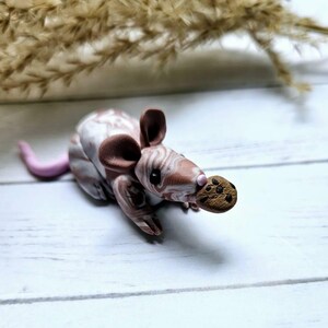 Fancy Rats, Rats Eating Cookies, Rat Sculptures, Rat Lover Gifts ...