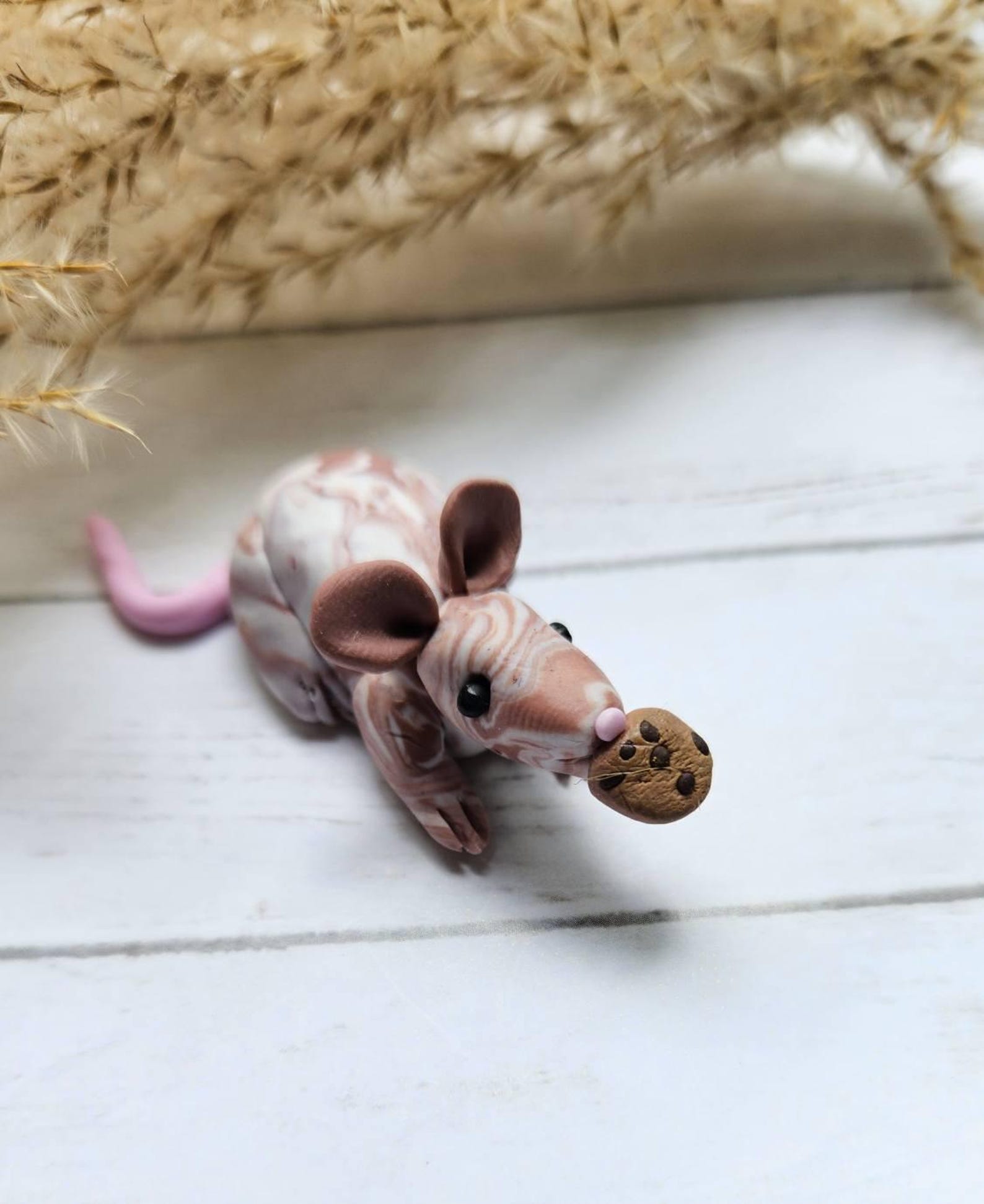 Fancy Rats, Rats Eating Cookies, Rat Sculptures, Rat Lover Gifts ...