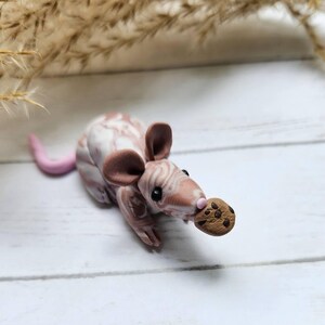 Fancy Rats, Rats Eating Cookies, Rat Sculptures, Rat Lover Gifts ...