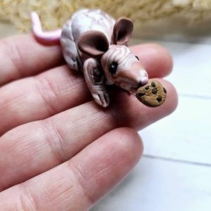 Fancy Rats, Rats Eating Cookies, Rat Sculptures, Rat Lover Gifts ...