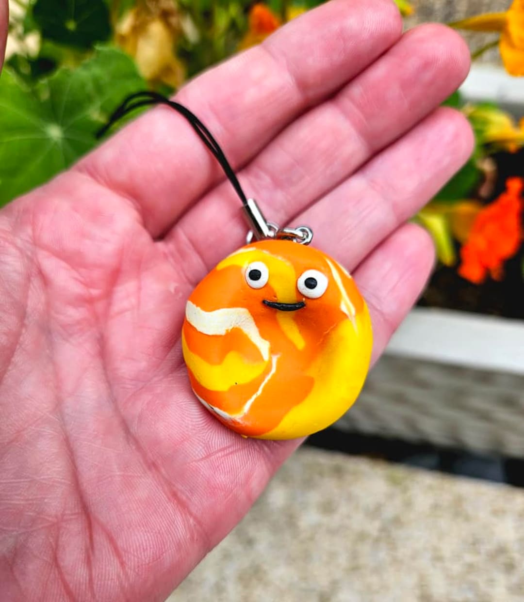 Worry Pebble Bag Charm, Sensory Fidget Worry Stone, Handmade Wellbeing ...