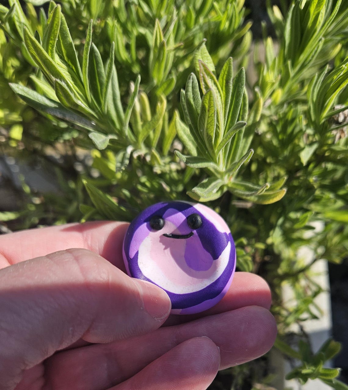 Handmade Worry Pebble: Polymer Clay Sensory Fidget Stone - Etsy