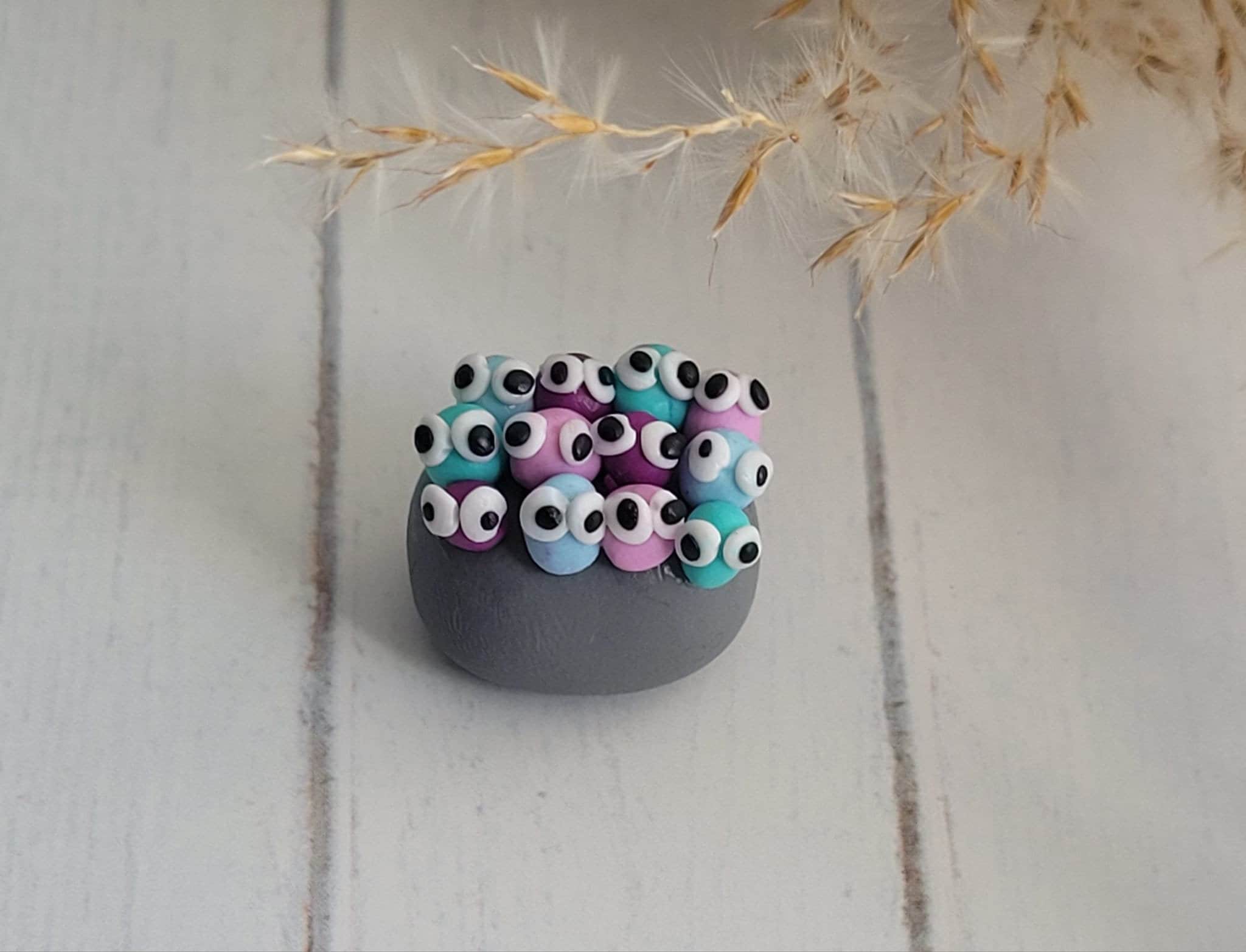 You're Rock Miniature Pebble Polymer Clay Gift, Own Little Fan Clay ...