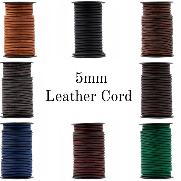 Leather String - Etsy
