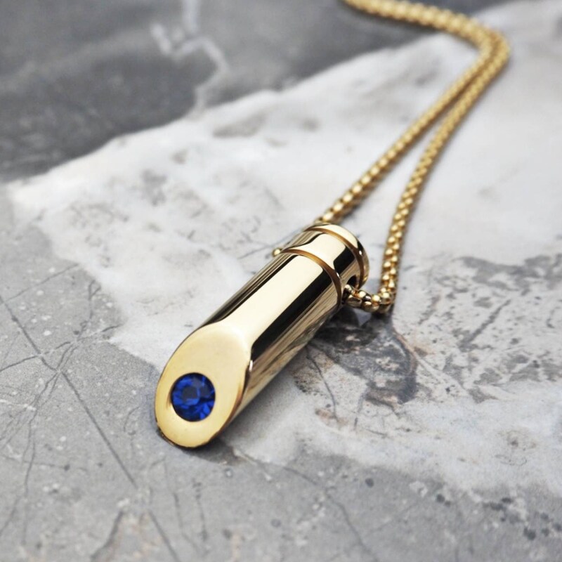 Bullet Necklace - Etsy