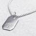 Men's tree of LIFE Tag Necklace Men's Silver Stainless Steel Tree of ...