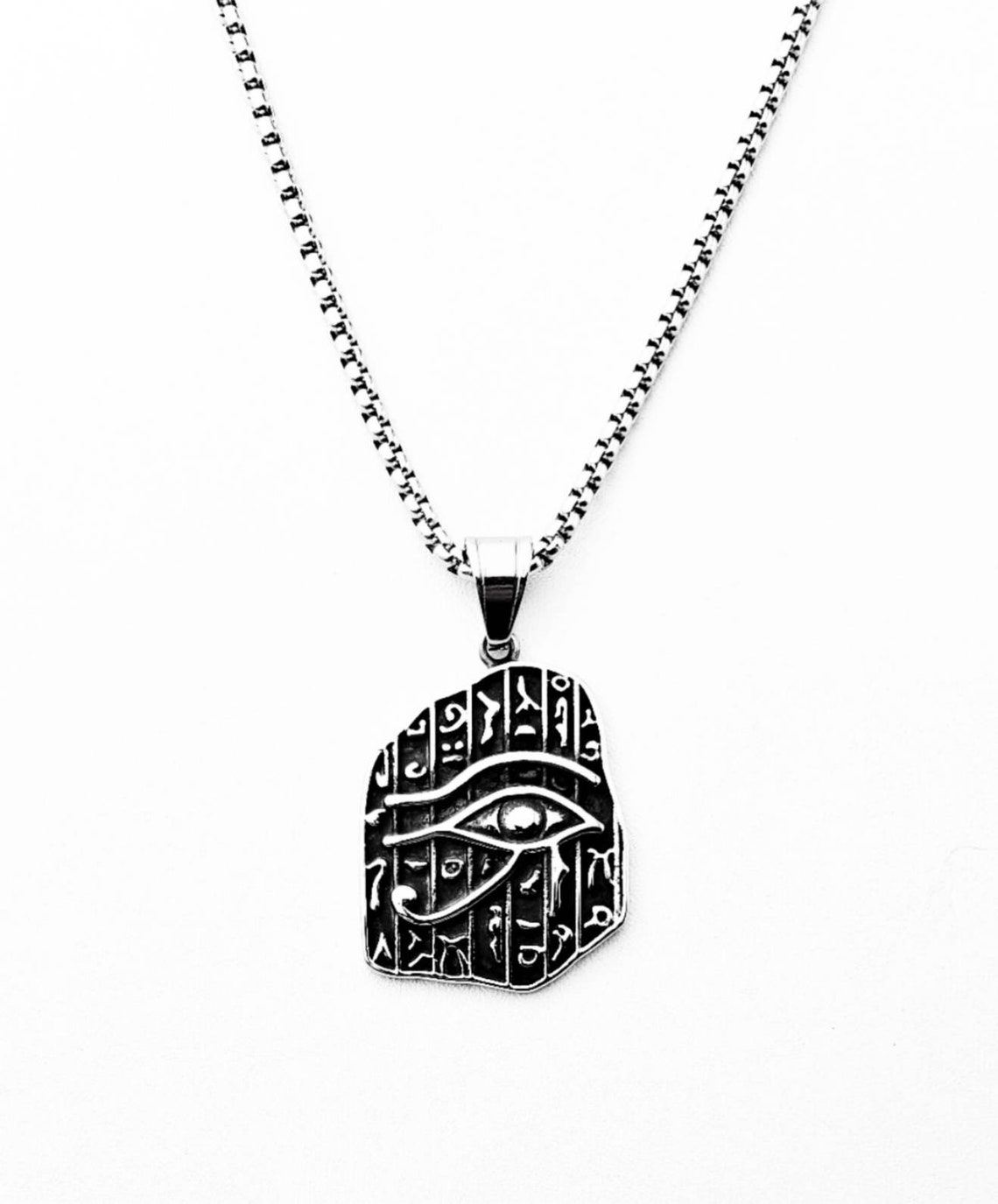 Men's PROTECTION HIEROGLYPH Necklace | Etsy