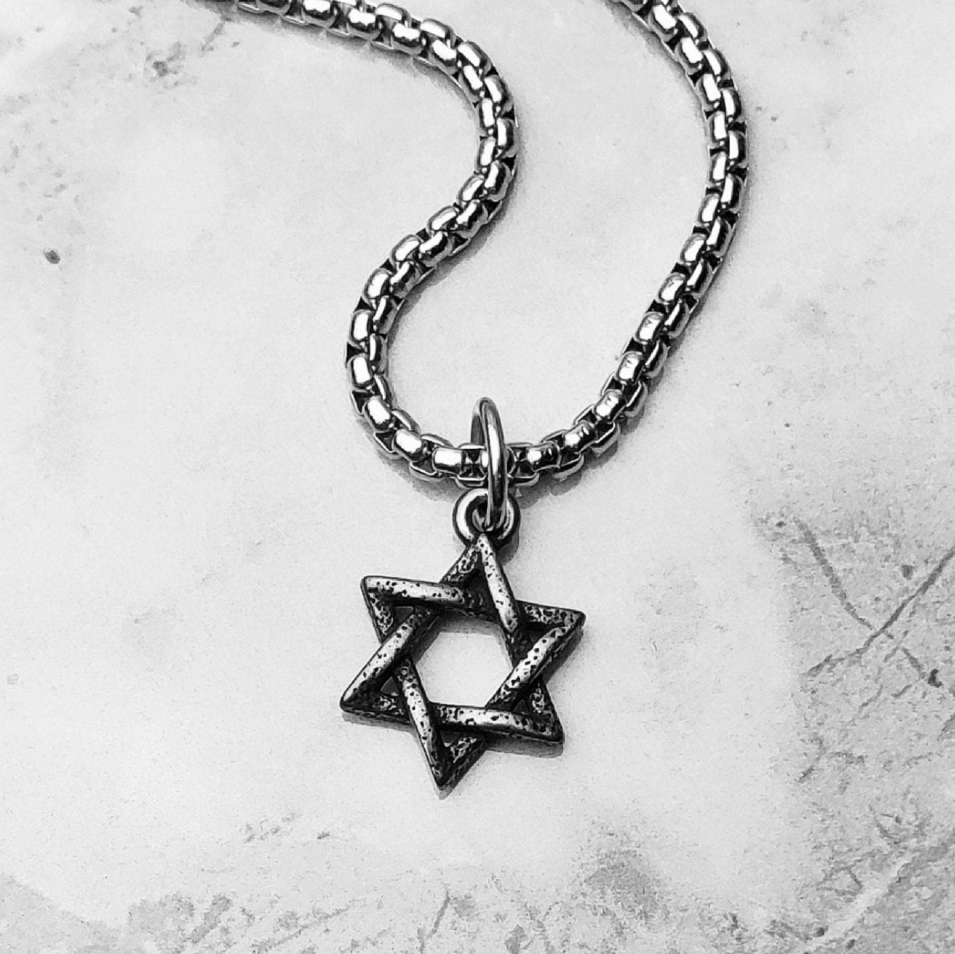 Star of David Necklace Chrome Hearts - Etsy Star of David Necklace Chrome Hearts - Etsy