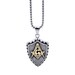 Men's masonic Shield Necklace Men's - Etsy