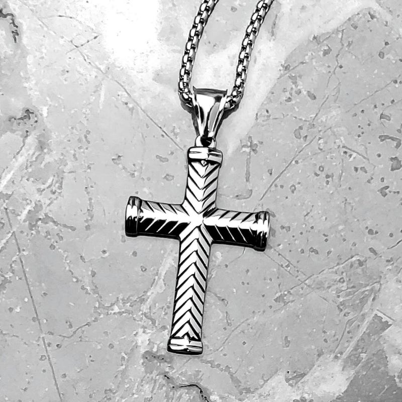 Chevron Cross - Etsy