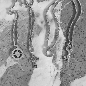 Men's rustic MYKONOS Compass Necklace Men's Turquoise Patina Mykonos ...