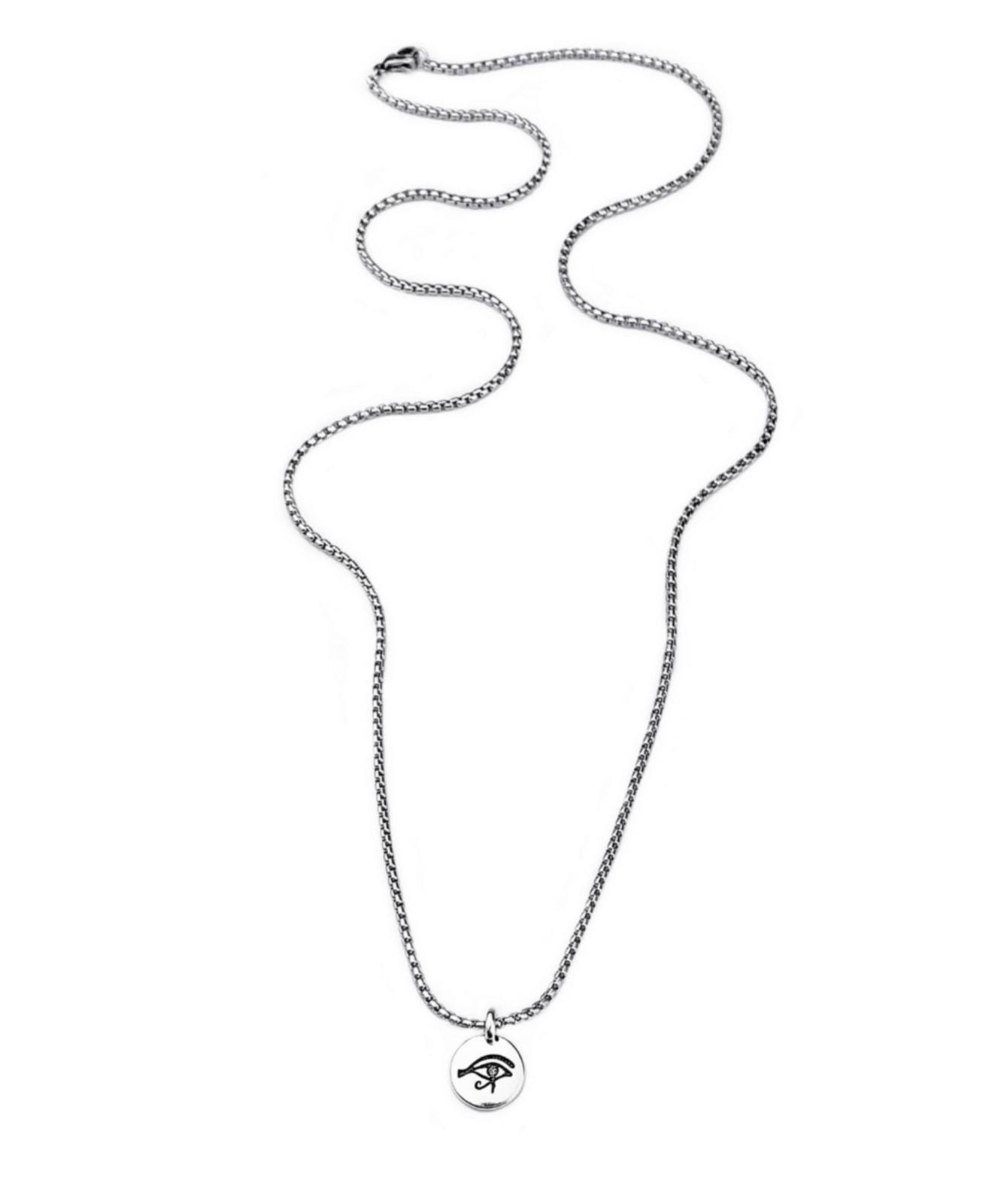 Men's EYE OF PROTECTION Necklace Mens Silver | Etsy