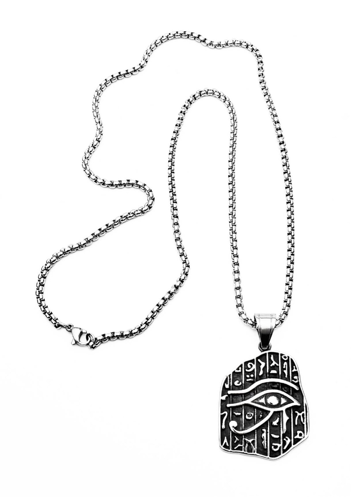 Men's PROTECTION HIEROGLYPH Necklace | Etsy