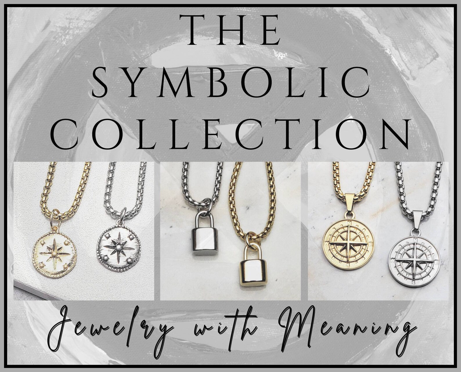 Men's NORTH STAR COIN Necklace | Men's Matte Silver Stainless Steel ...