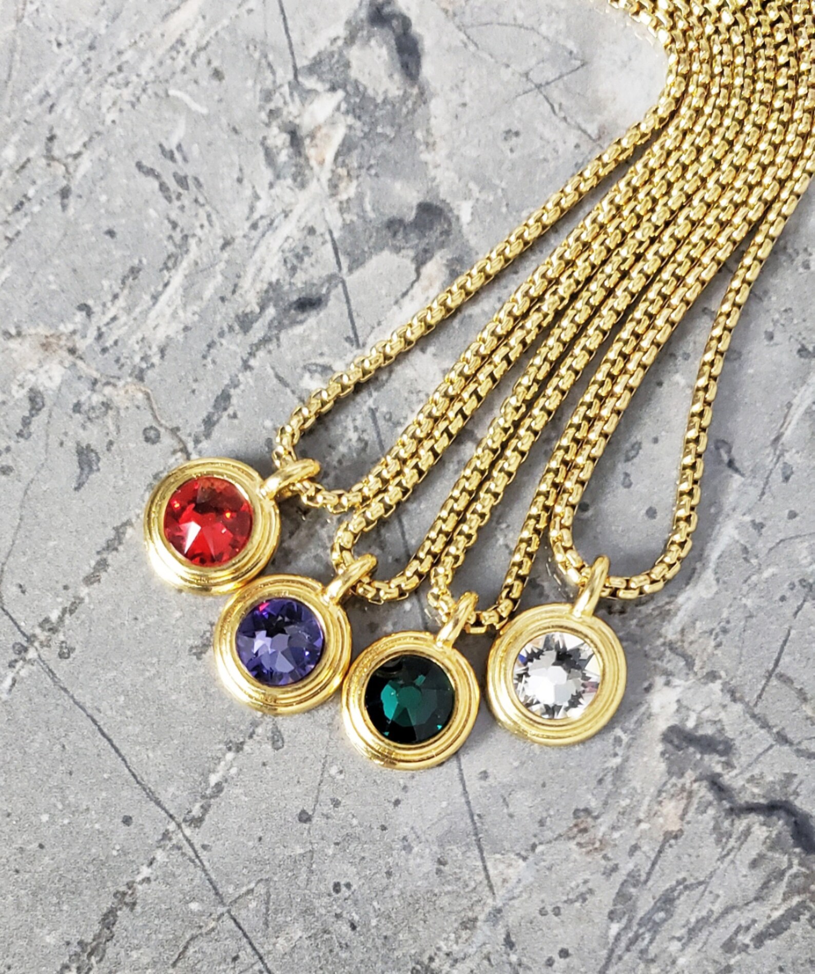 Men's GOLD EMERALD COIN Necklace | Men's Emerald Gemstone Gold ...
