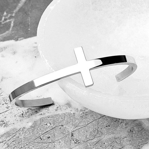 Men Cross Bracelet - Etsy