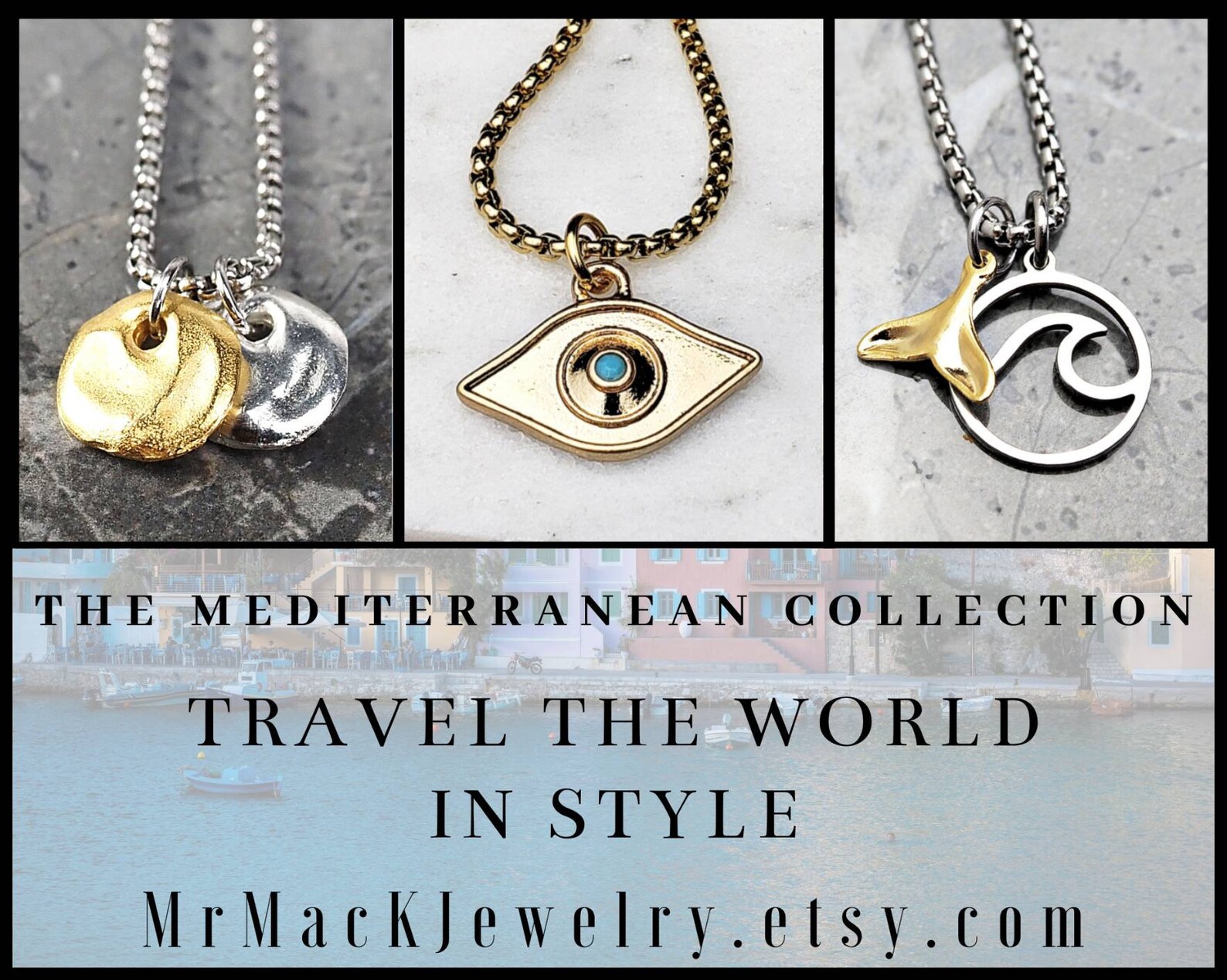 Men's TURQUOISE DOG TAG Necklace | Men's Turquoise Gemstone Inlay Gold ...
