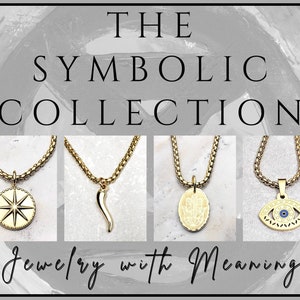 Men's PROTECTION EVIL EYE Necklace | Men's Gold Blue Stainless Steel ...