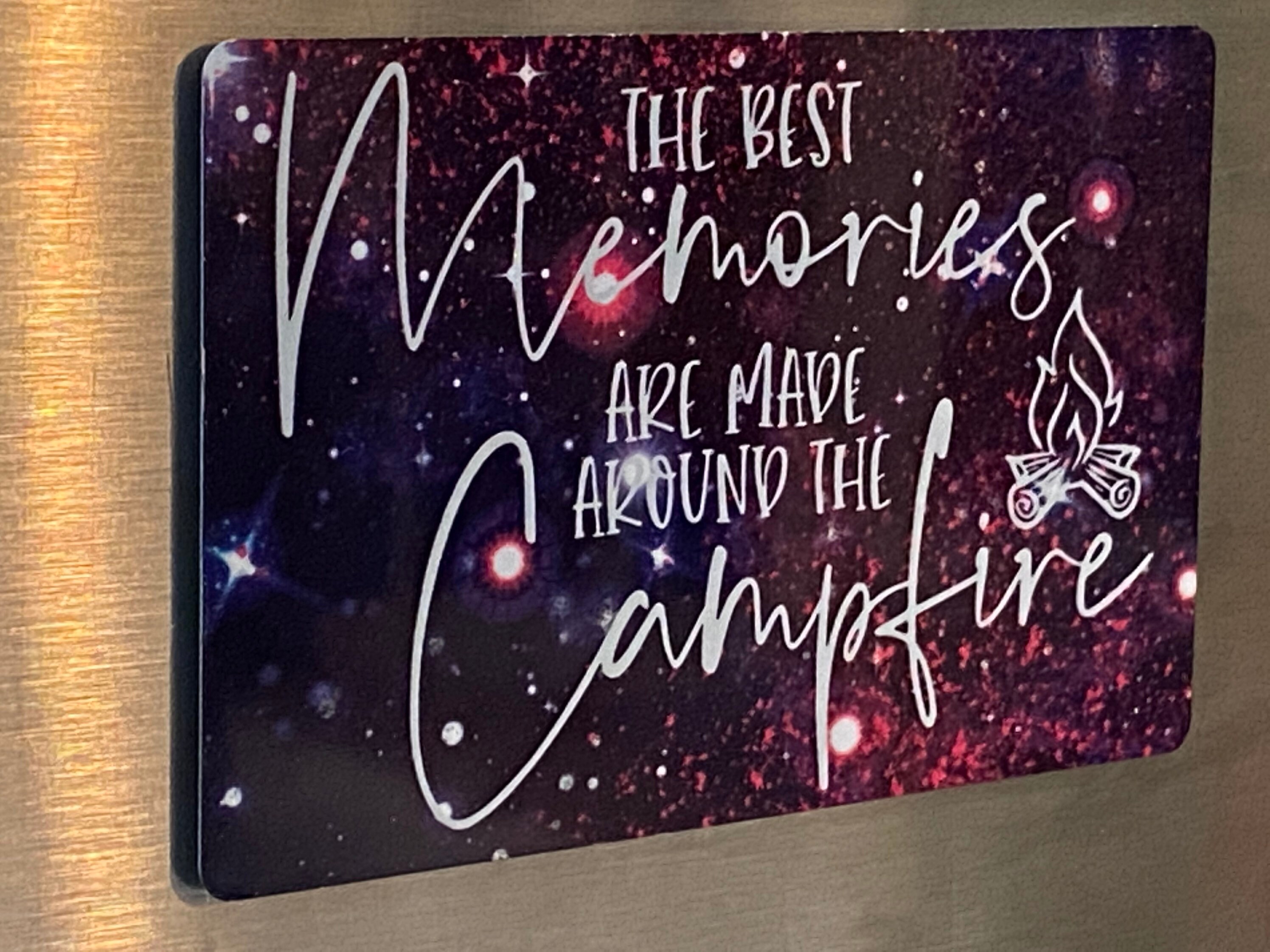 Refrigerator Magnets, Fridge Magnets, Campfire Magnet, Camping Magnet ...