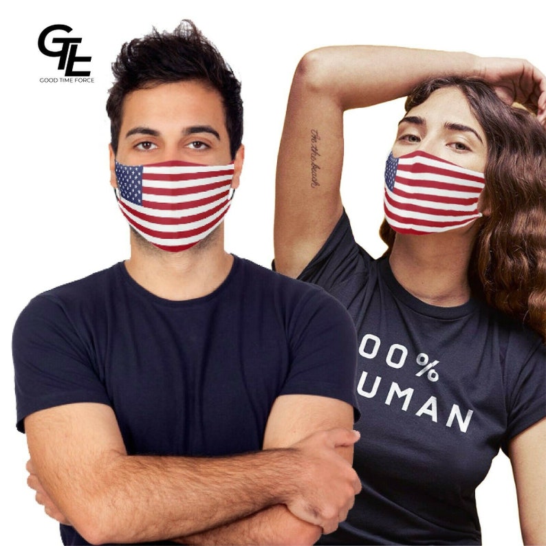 Face Masks Country Flag With Double Layer Reusable Washable - Etsy UK