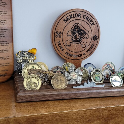 Challenge Coin Display Personalized Military Police First - Etsy