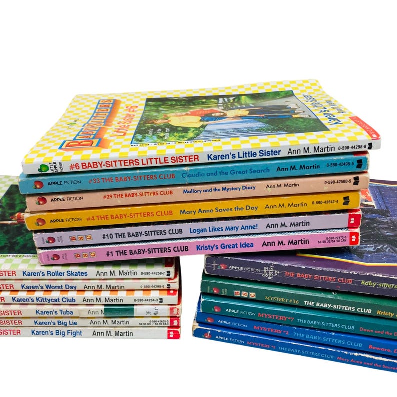 Vintage 90s the Baby-sitters Club Series 21 Various Books Mystery, Etc ...
