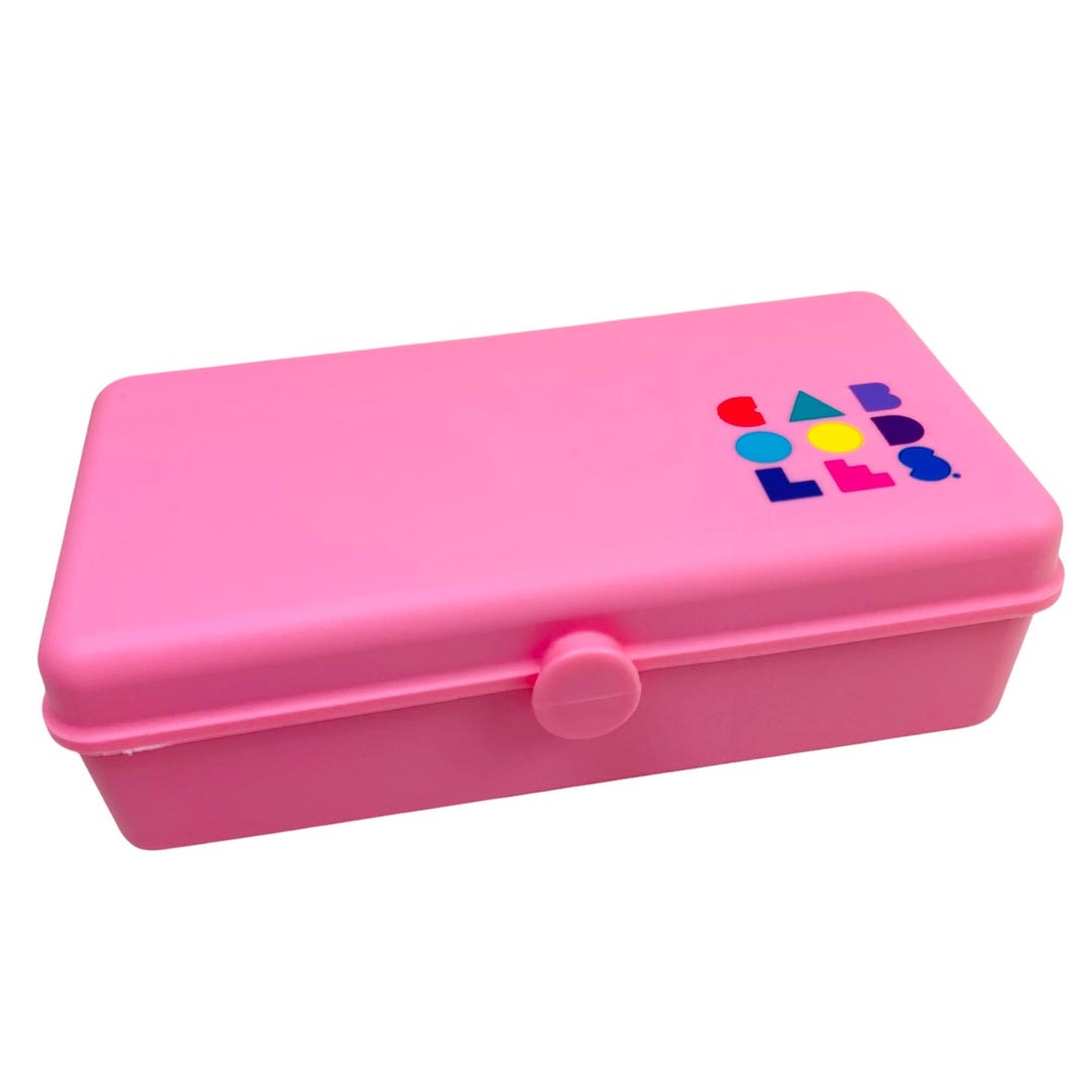 Vintage 80s/90s Mini Caboodles Makeup Case Organizer Hot Barbie Pink ...