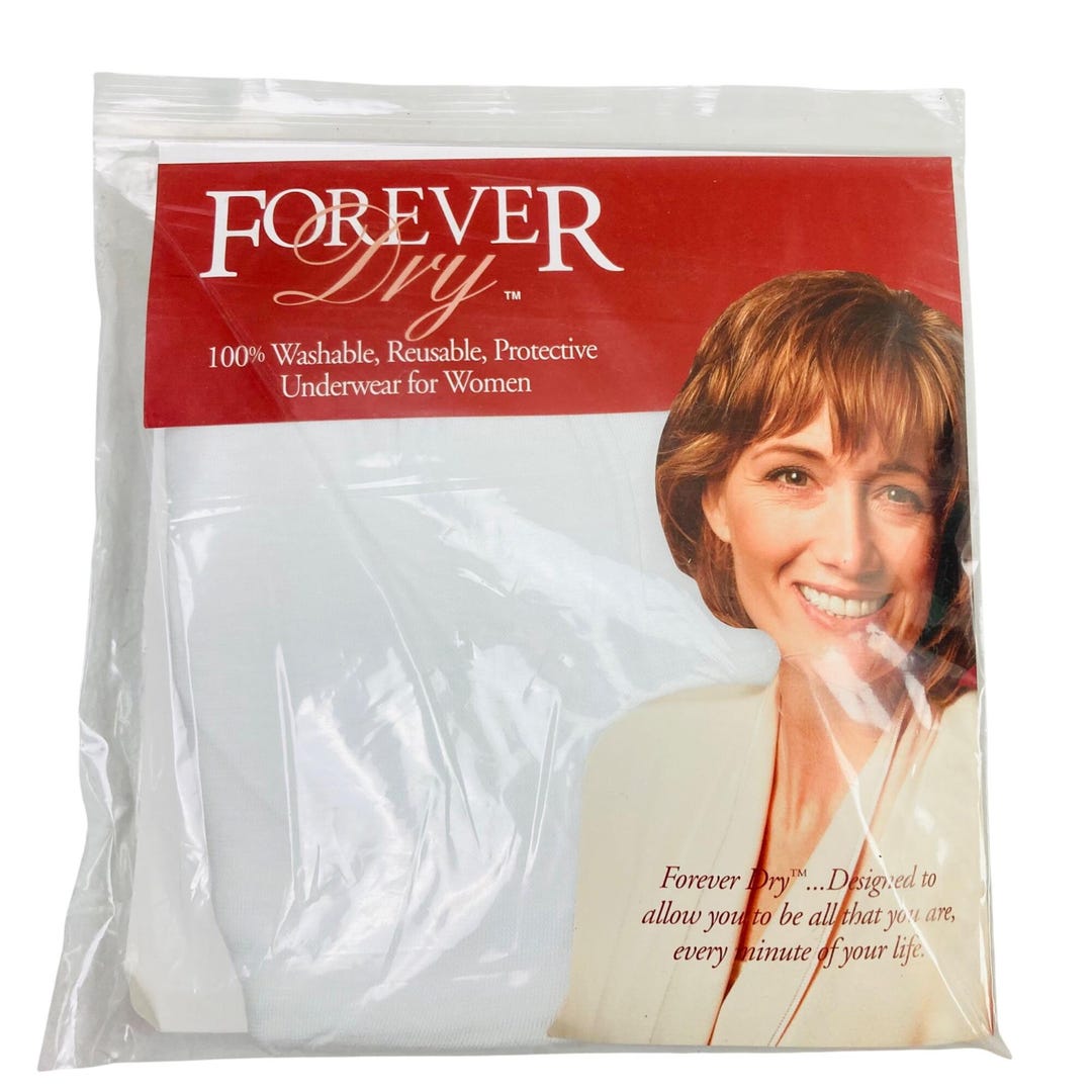 Vintage Forever Dry Incontinence Leak Protective Underwear Womens Small Reusable - Etsy