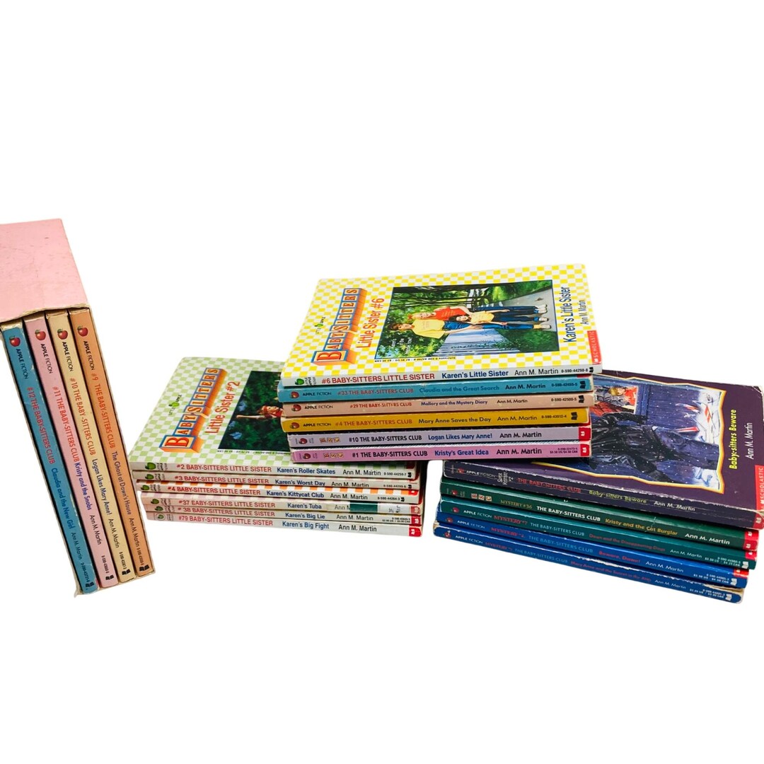 Vintage 90s the Baby-sitters Club Series 21 Various Books Mystery, Etc ...