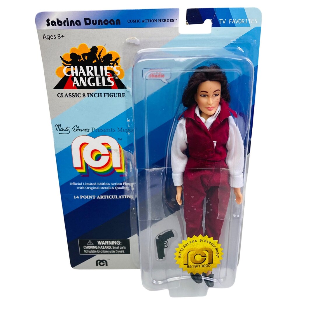 Charlie's Angels Sabrina Duncan 8 Inch Action Figure 14 Point ...