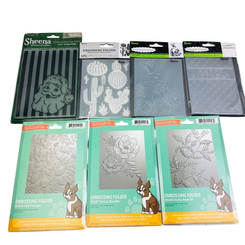 Embossing Folders - Etsy