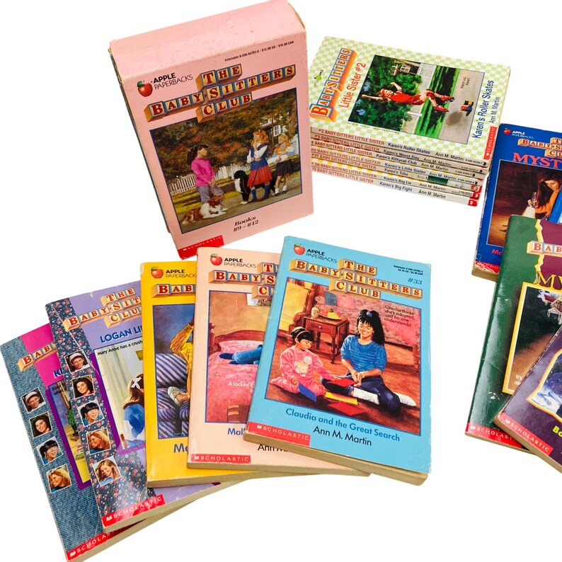 Vintage 90s the Baby-sitters Club Series 21 Various Books Mystery, Etc ...