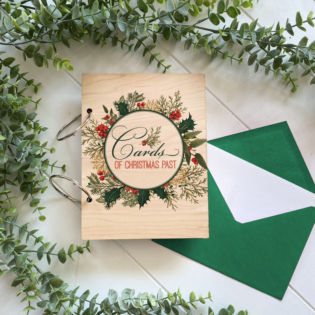 Greeting Card Keeper Greeting Card Holder Personalized Card Keeper Card ...